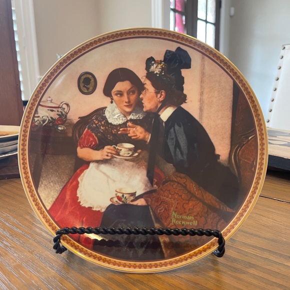 Accents | 1983 Knowles Plate Norman Rockwell Rediscovered Women 6 ...